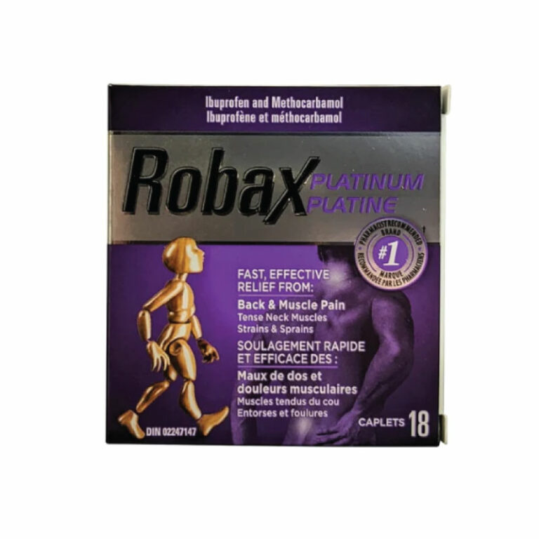 Robax Platinum Back & Muscle Pain 18 caplets진통제, 근육이완제 – GIANTS MARKET