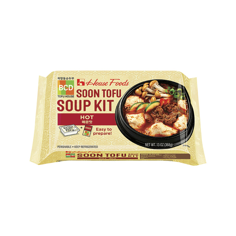 SOON TOFU SOUP KIT, HOT 368G북창동 순두부찌개 밀키트, 매운맛 368G – GIANTS MARKET